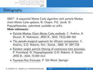 Presentation of SMC^2 at BISP7 | PPT