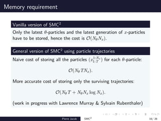 SMC^2: an algorithm for sequential analysis of state-space models | PDF