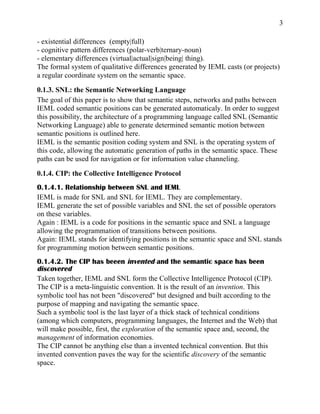 Pierre lévy architecture of a semantic networking language | PDF | Web ...