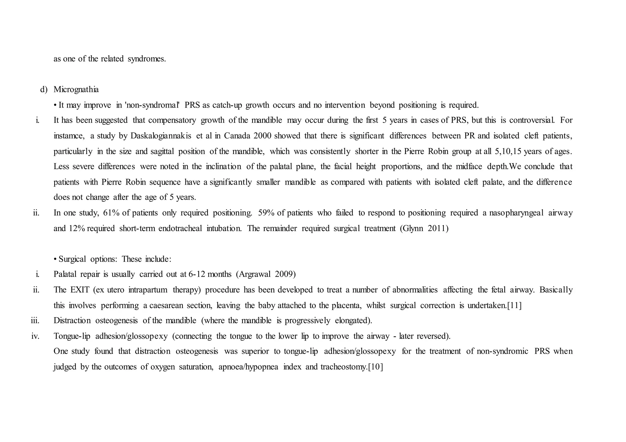 Pierre robin sequence for orthodontist by almuzian | DOCX