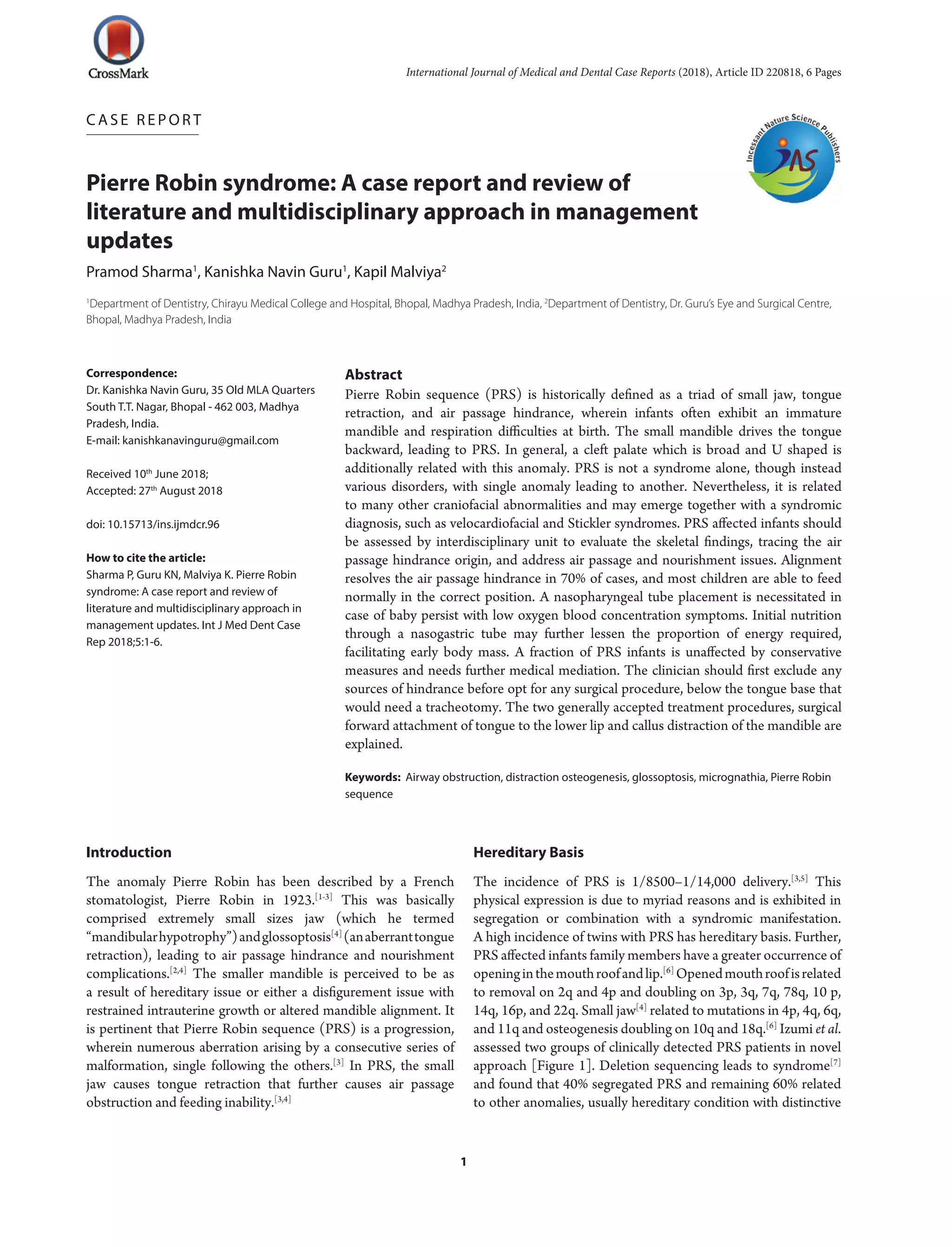 Pierre robin syndrome_a_case_report_and_review_of_ | PDF