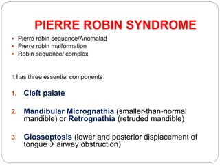 Pierre robin syndrome & Achondroplasia | PPTX | Bone and Joint ...