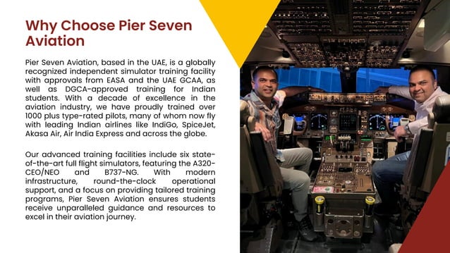 Pier Seven Aviation Partners with Skyview Aviation for FAA 141 FTO | PPT