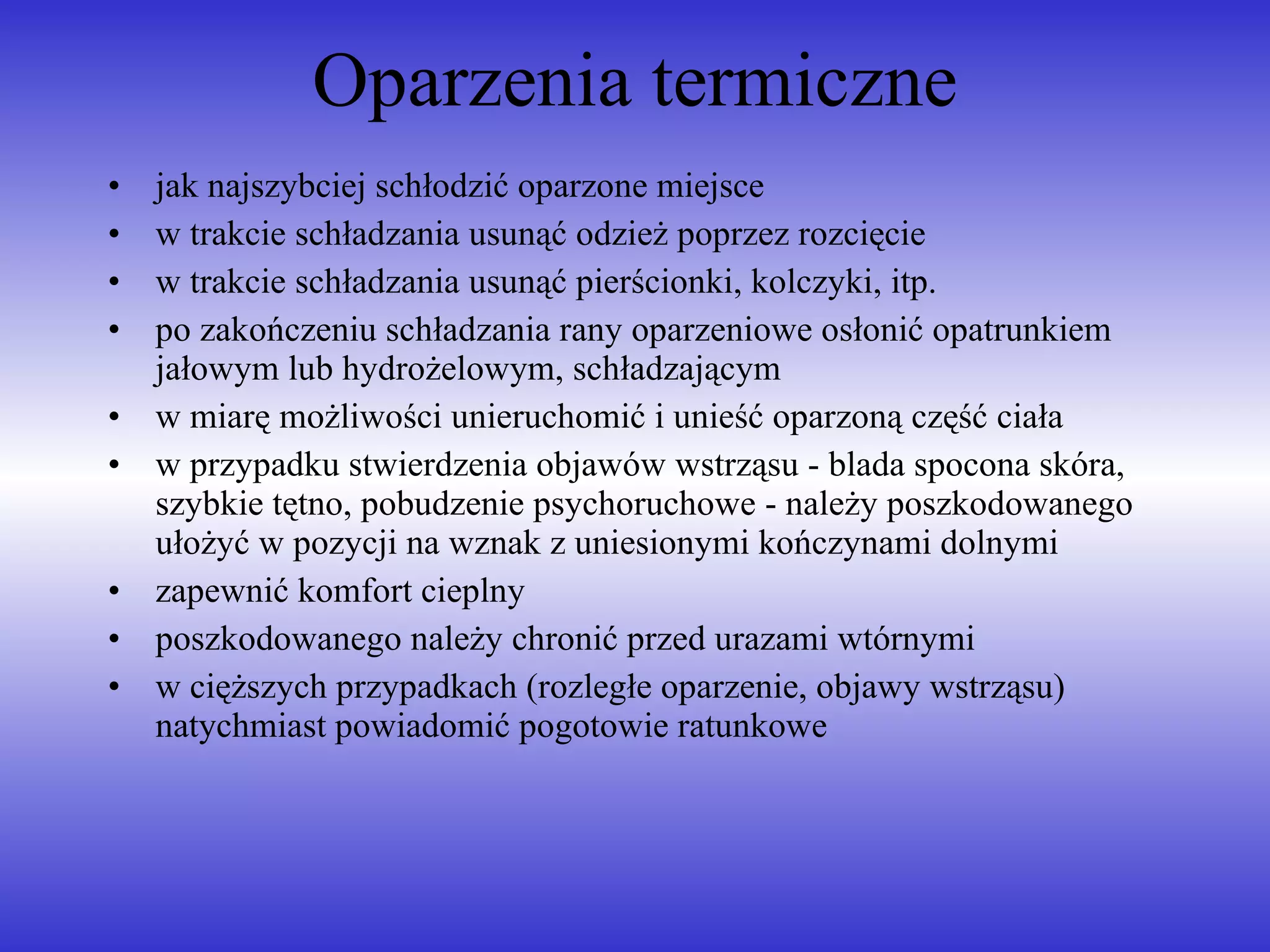 Pierwsza Pomoc Prezentacja | PPT