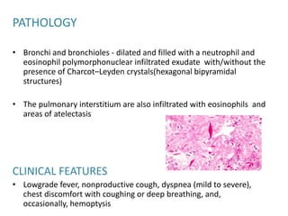 Eosinophilic pneumonia | PPTX