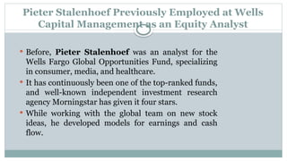 Pieter Stalenhoef Encourages Youth to Benefit from CFA Society ...