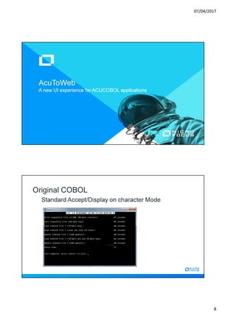 Micro Focus extend 10 and 10.1 with AcuToWeb | PDF