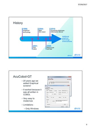 Micro Focus extend 10 and 10.1 with AcuToWeb | PDF