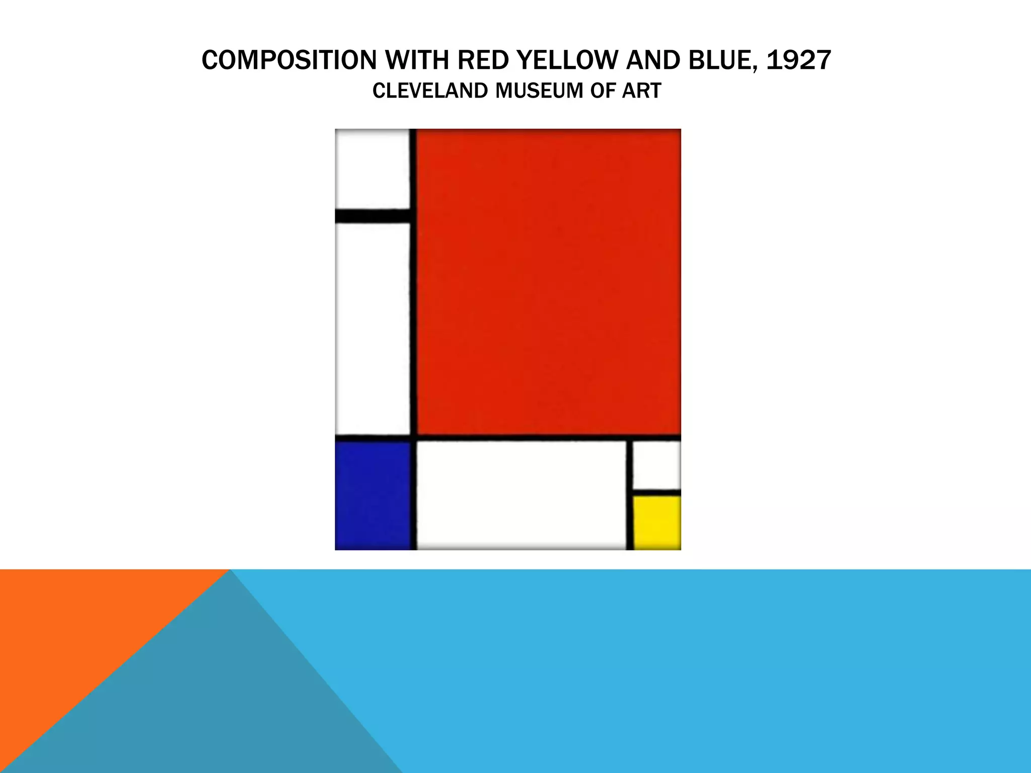 Kid's Art Salon - Piet Mondrian - Quarterly Art Program @ Pasadena ...