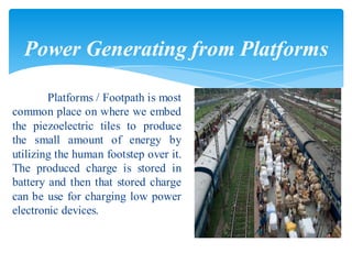 Power generation in footsteps by Piezoelectric materials | PDF
