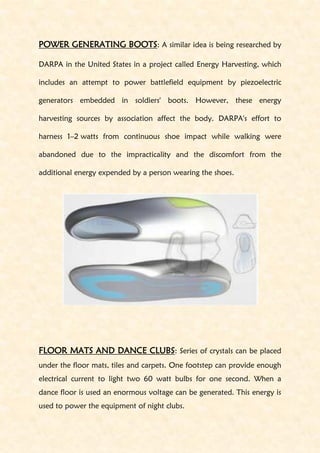 energy harvesting though piezo | PDF | Physics | Science