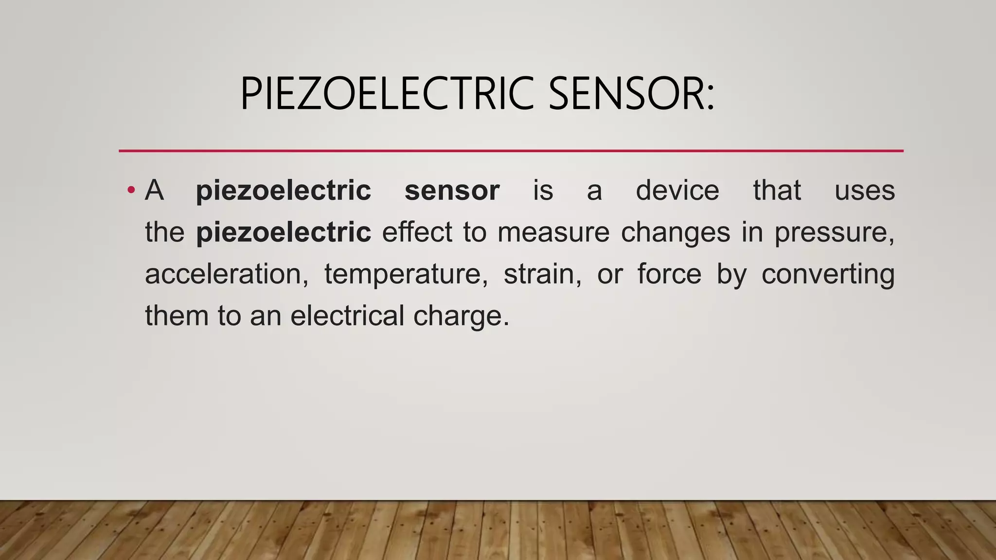 Piezo Electric Effect | PPTX