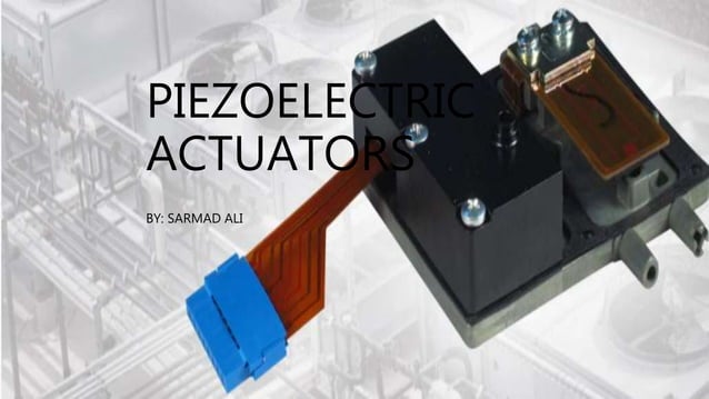 Piezo Electric Effect | PPTX