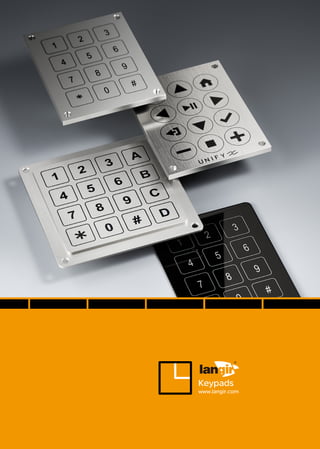 Piezo keypads | PDF