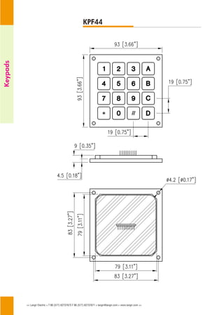 Piezo keypads | PDF