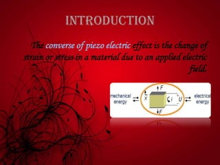 Piezo electric Property | PPT