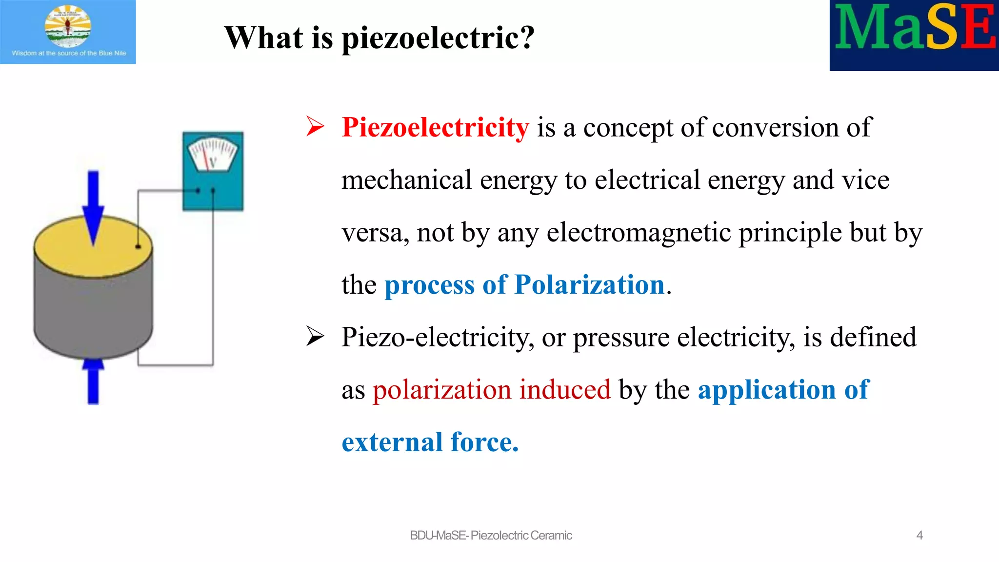 Piezoelectric ceramic | PDF