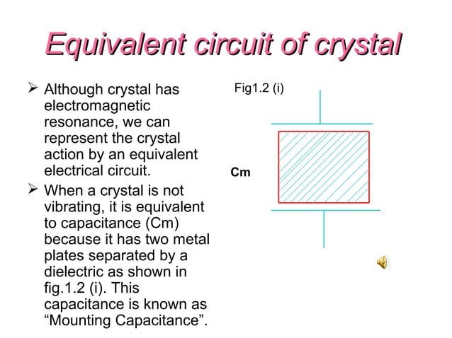 Piezoelectric crystals | PPT | Chemistry | Science