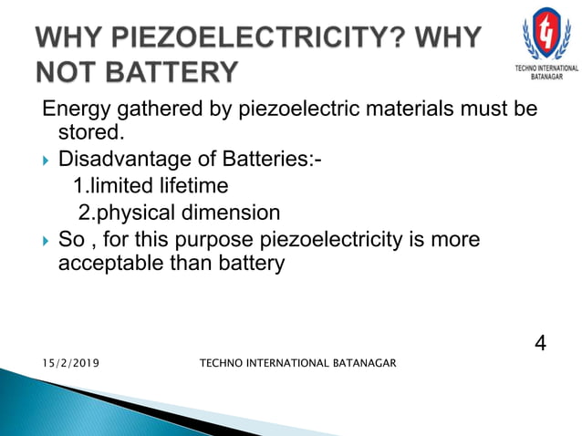 Piezoelectric energy harvesting | PPTX | Geology | Science