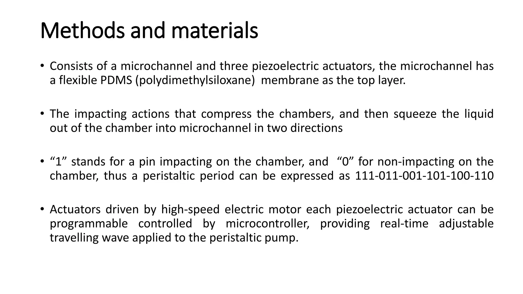 Piezoelectric peristaltic micropump integrated on a microfluidic chip ...