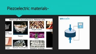 Piezoelectric properties | PPTX
