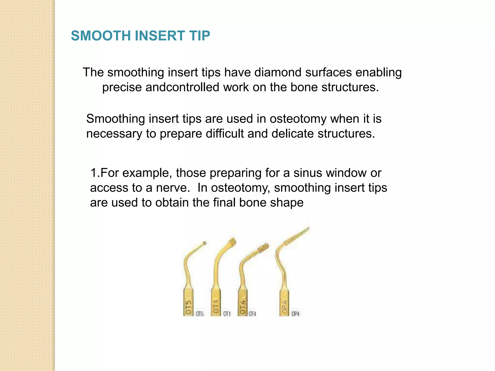 PIEZOELECTRIC SURGERY- | PPTX