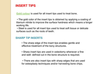 PIEZOELECTRIC SURGERY- | PPTX