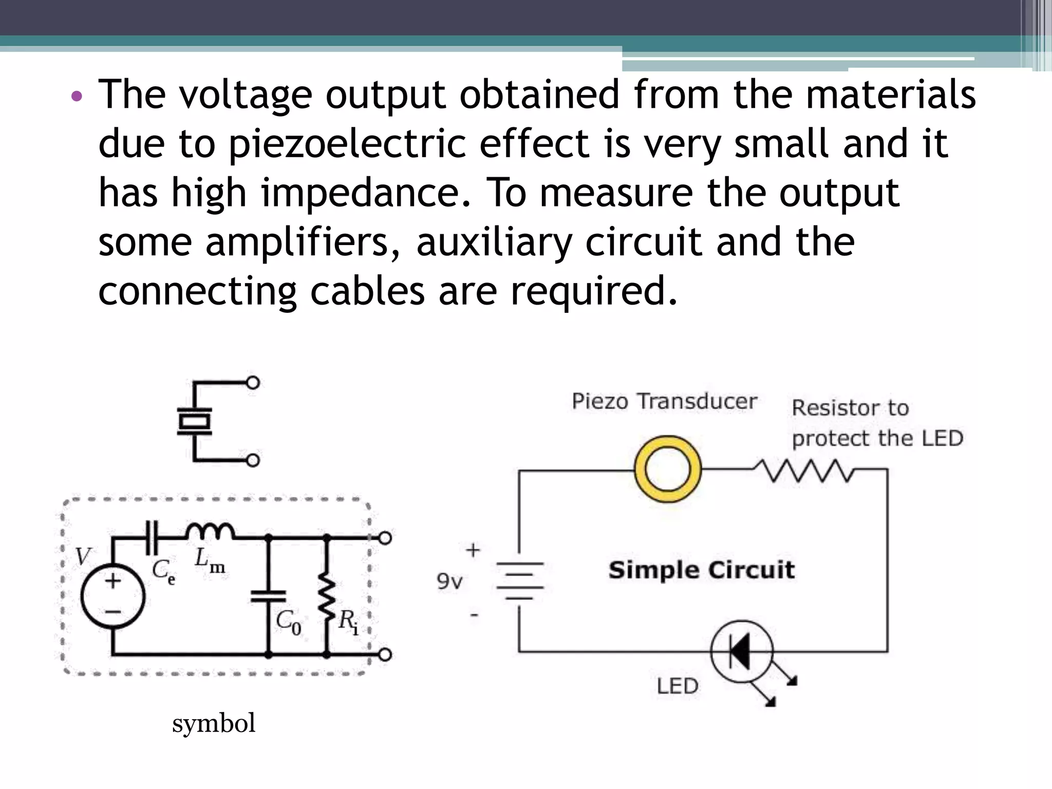 Piezoelectric transducer | PPTX