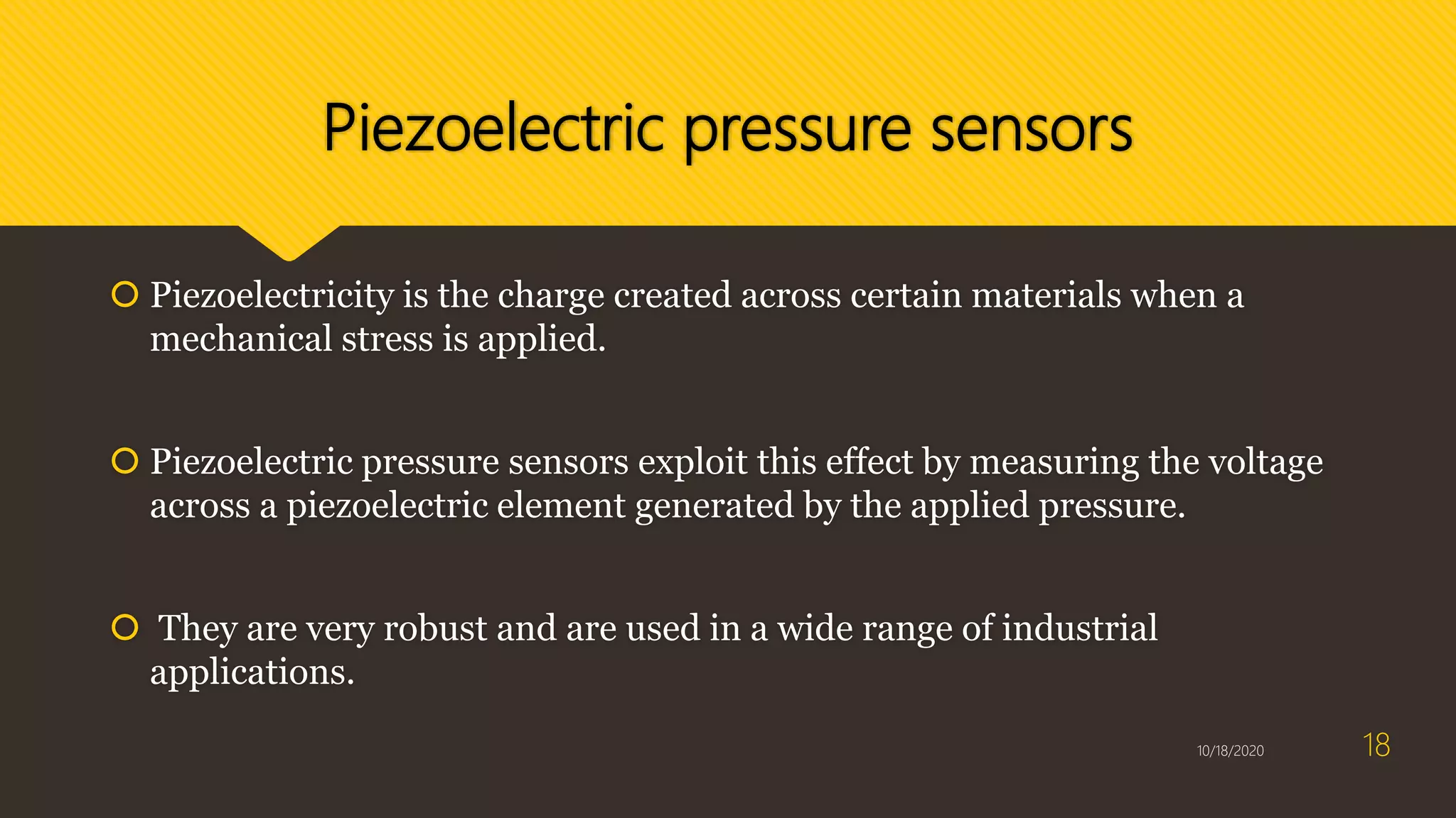 Piezoelectric transducer and its working | PPTX
