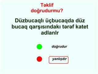 Pifaqor teoremi | ODP