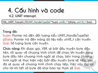 Lập Trình UART Trên STM32: Giao Tiếp Nối Tiếp, Xử Lý Ngắt Và Ứng Dụng ...