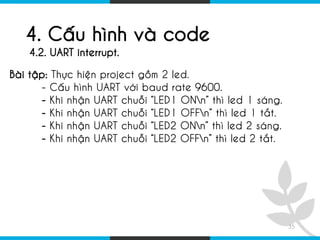 Lập Trình UART Trên STM32: Giao Tiếp Nối Tiếp, Xử Lý Ngắt Và Ứng Dụng ...