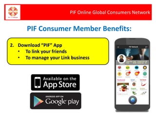 PIF Global Network Business Presentation | PPT