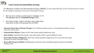 Project & Infrastructure Financing- SPV for Solar Park | PPTX