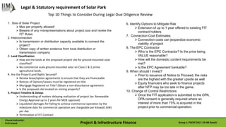 Project & Infrastructure Financing- SPV for Solar Park | PPTX