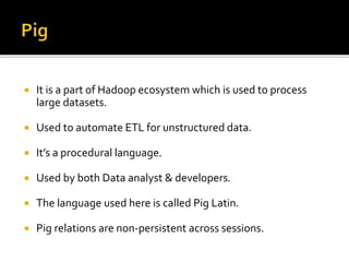 Apache Pig | PPTX