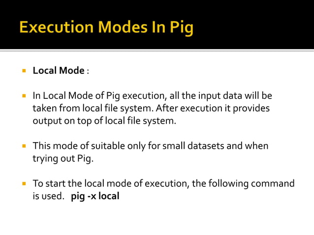 Apache Pig | PPT