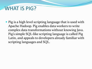 Pig | PPT