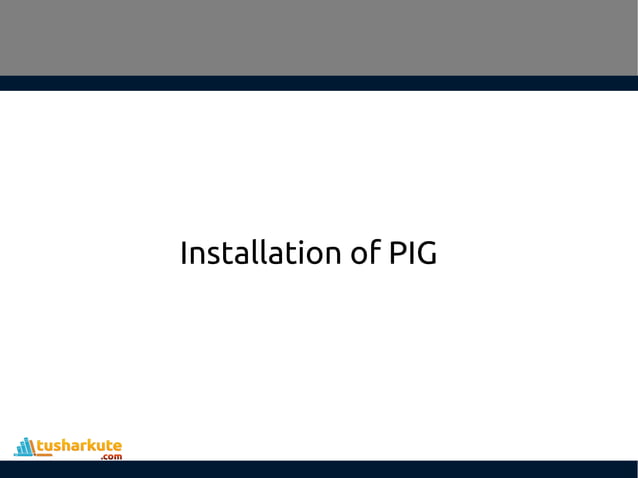 Apache Pig: A big data processor | PDF | Programming Languages | Computing