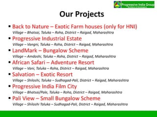 Progressive India Group , Overview | PPSX