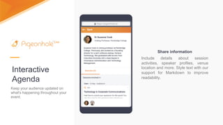 Pigeonhole Live Overview | PPT