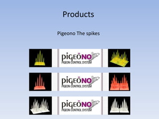 Pigeon control products | PPTX