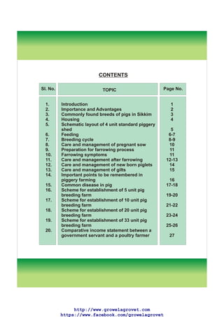 Pig Farming Guide | PDF
