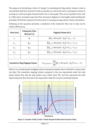 METHODOLOGY FOR SLUG CATCHER SIZING | PDF