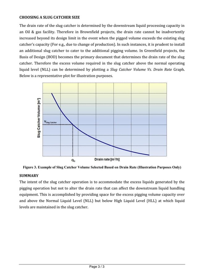 METHODOLOGY FOR SLUG CATCHER SIZING | PDF