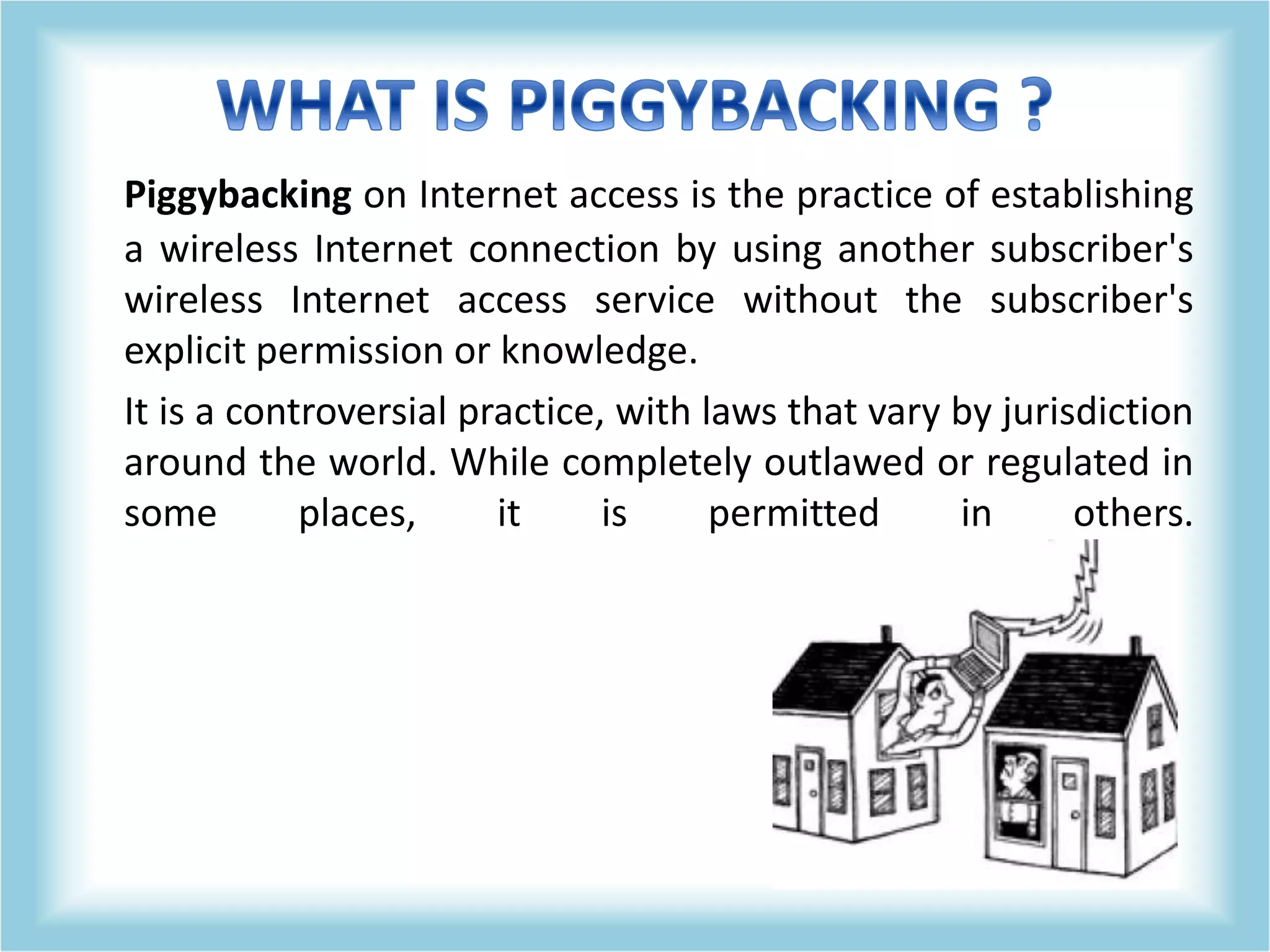 Piggybacking | PPTX
