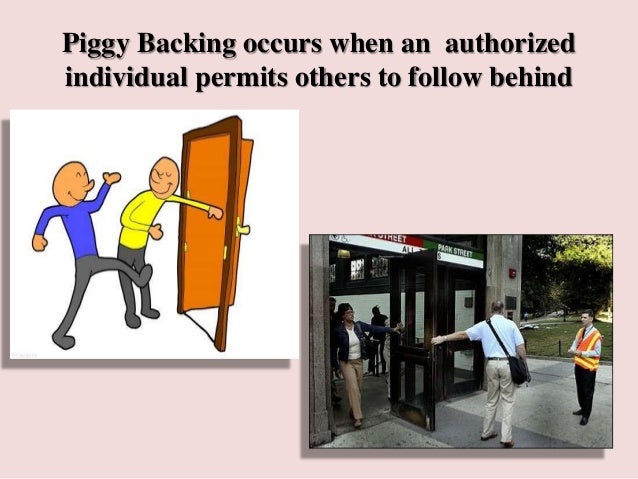 Piggy Backing & Tailgating (Security)