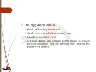Piggyback iol | PPT