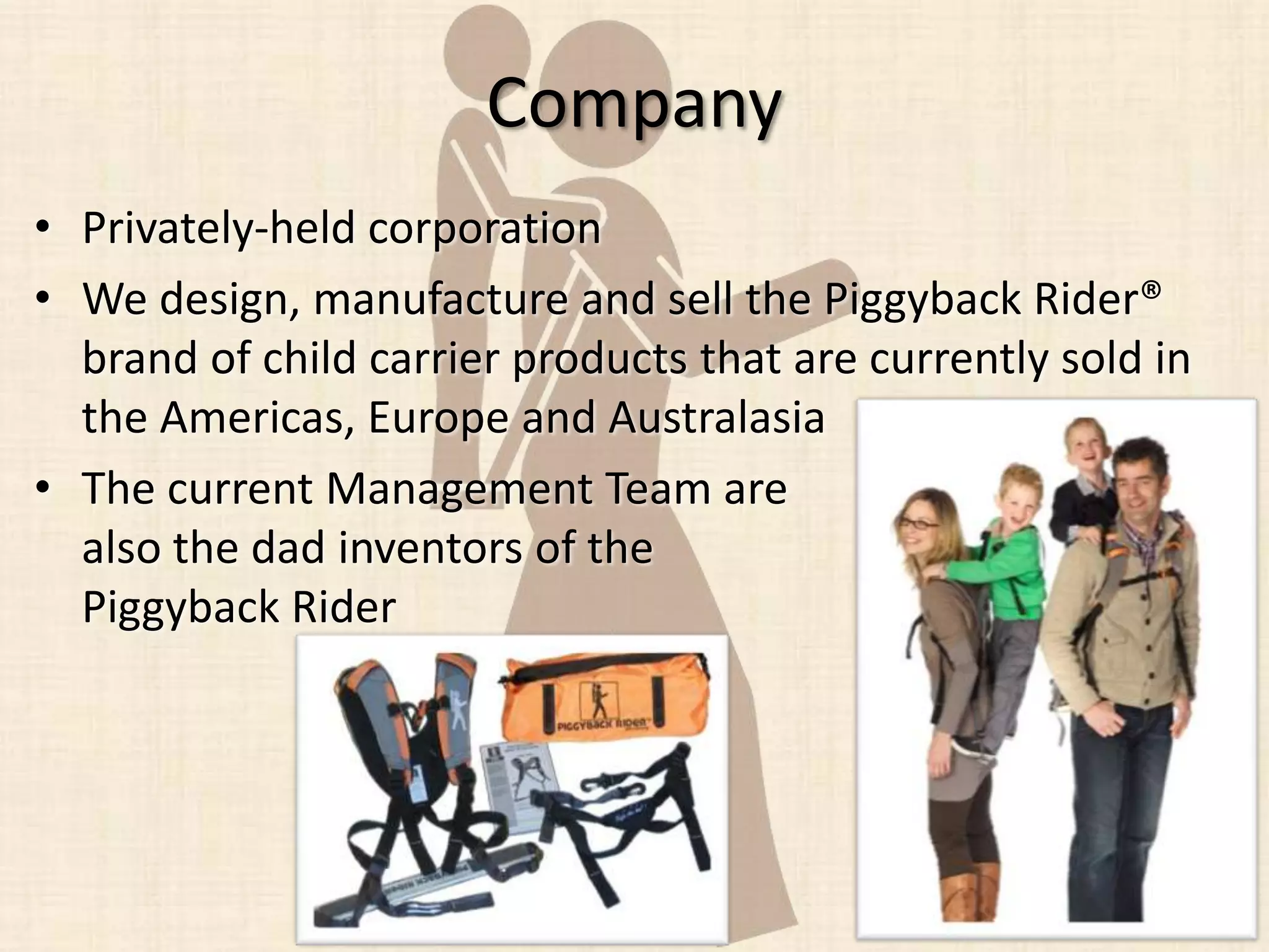 Piggyback Rider - Crowdfunder | PPTX