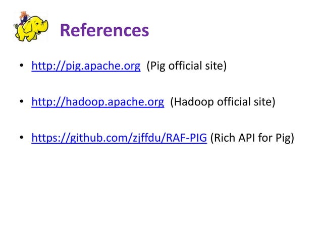 Pig: Data Analysis Tool in Cloud | PPTX
